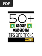 Google Classroom Cheat Sheet For Teachers by Shake Up Learning | PDF ...
