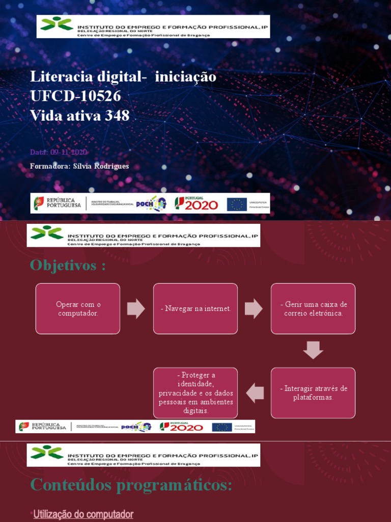 Iniciação à Literacia Digital UFCD 10526 | PDF | Bate-papo com ...