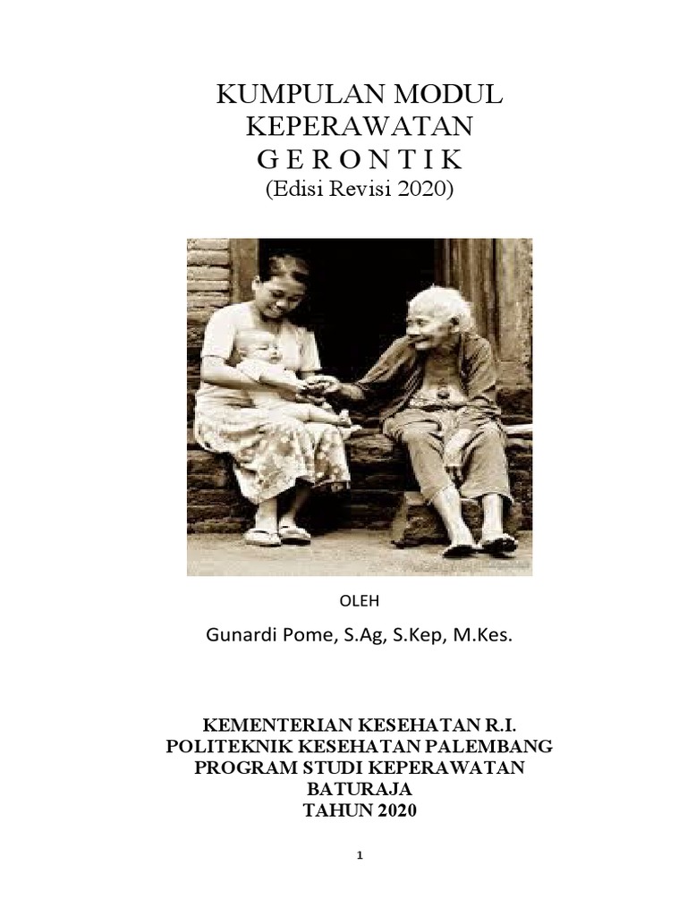 Modul Keperawatan Gerontik | PDF
