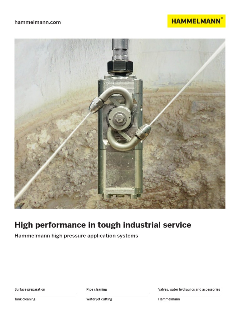 HAMMELMANN Water-Jetting-Technology En-De 02 Web | PDF | Jet Engine ...