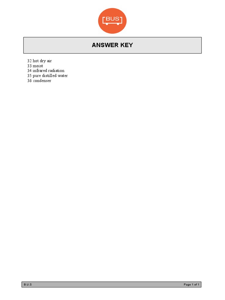 Answer Key Diagram Completion Exercise 8 | PDF | Science & Mathematics