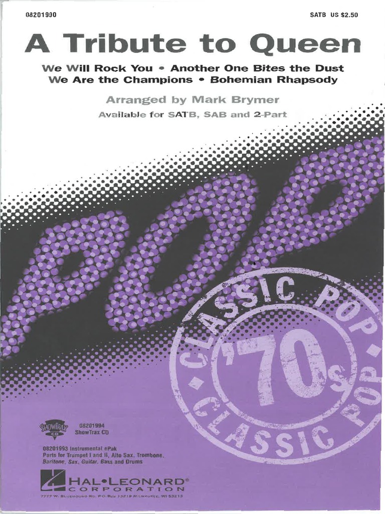 Queen - Medley | PDF