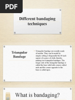 Open Phase Bandaging Techniques | PDF | Hand | Knot