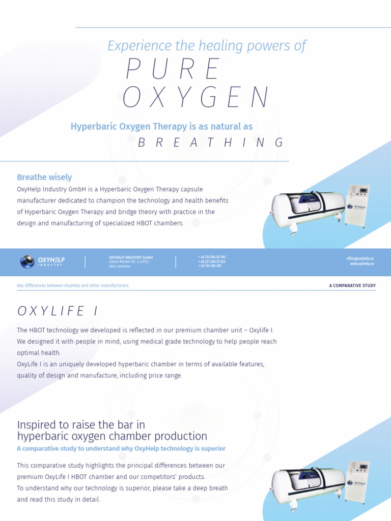 Comparing Hyperbaric Oxygen Therapy Chamber Designs: Why OxyHelp ...
