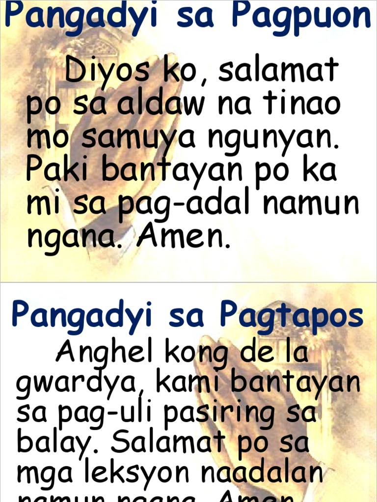 Bicol Prayers | PDF