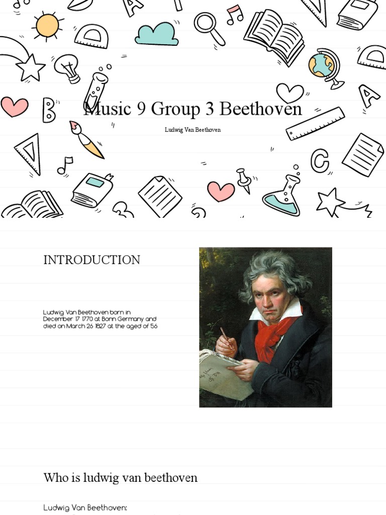 Beethoven: Life, Music, and Legacy | PDF | Ludwig Van Beethoven ...