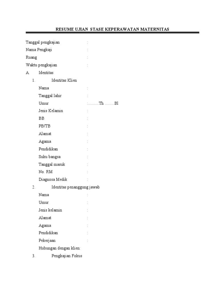 Resume Ujian Anc-Pnc | PDF