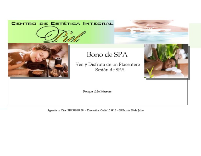 Bono Spa. | PDF