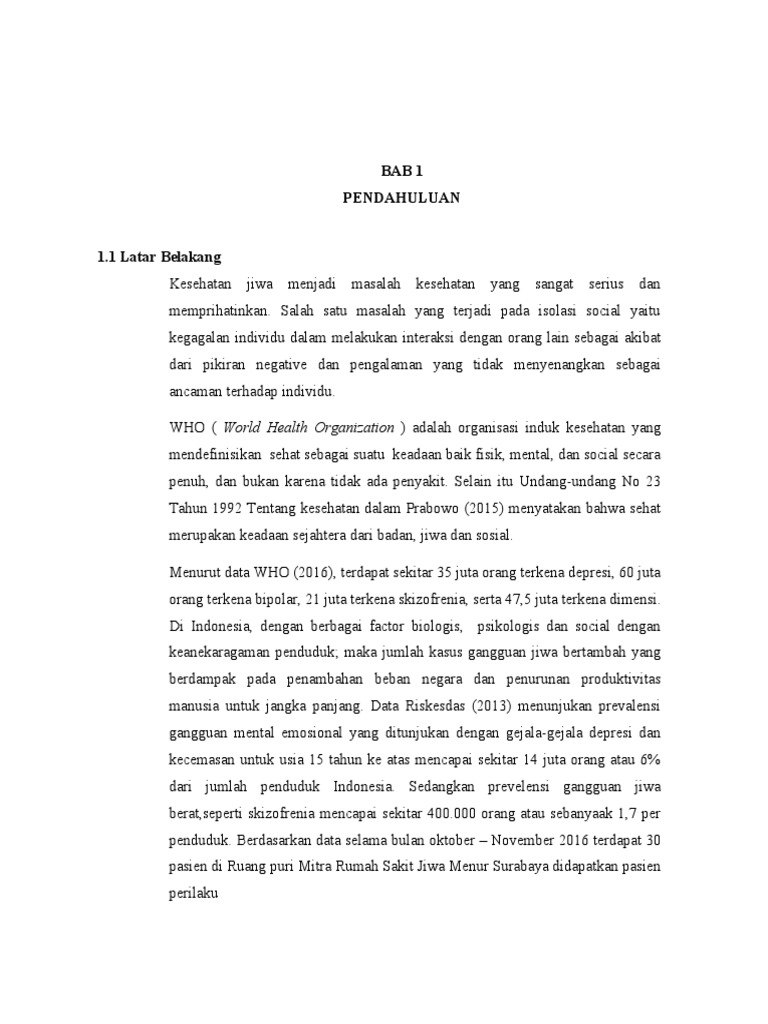 KTI Bab 1 Akhmad Sayyidi Revisi 1 | PDF | Pengembangan Diri