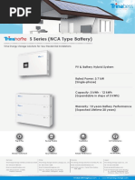 Deye 12Kw 3 Phase Hybrid Inverter Data Sheet | PDF | Alternating ...
