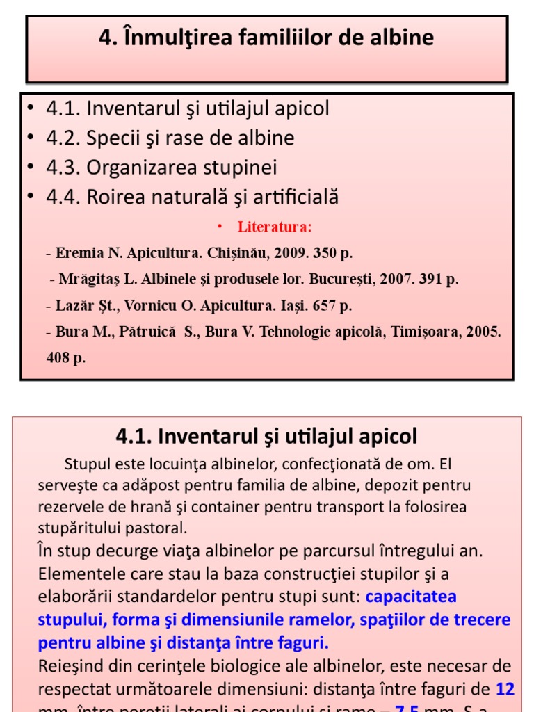Inmultirea Famiilor de Albine | PDF