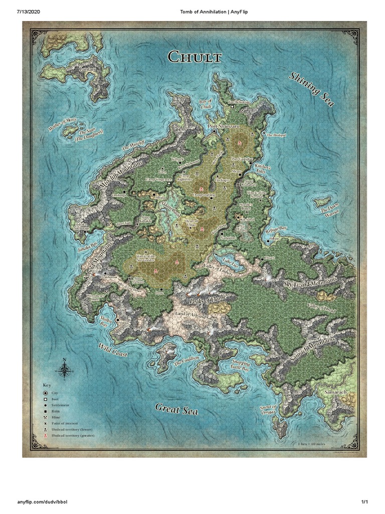 Tomb of Annihilation - Map | PDF