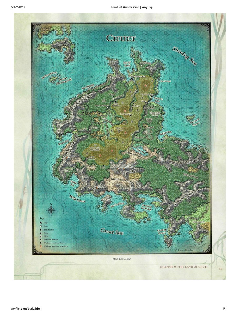 Tomb of Annihilation GM Map | PDF