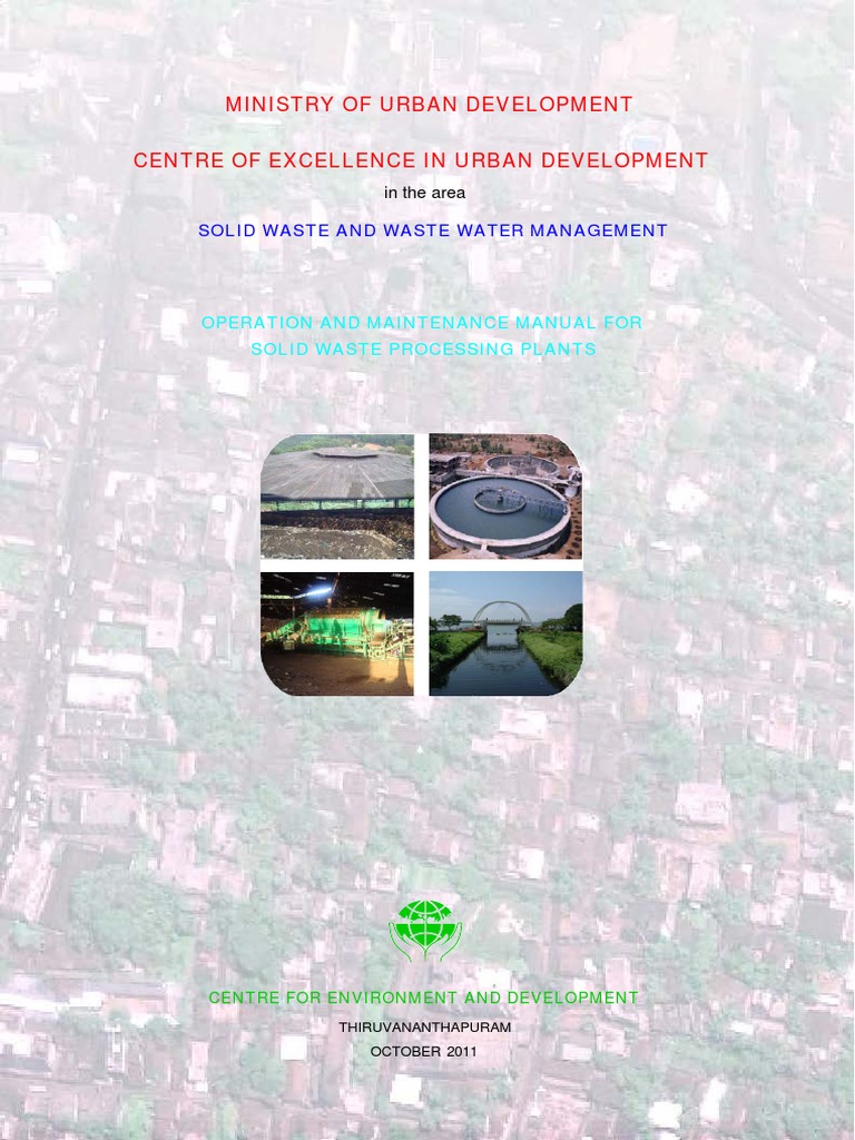 Solid Waste Processing Manual | PDF | Compost | Waste Management