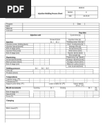GM 1927-16b Injection Molding Process Audit | PDF | Specification ...