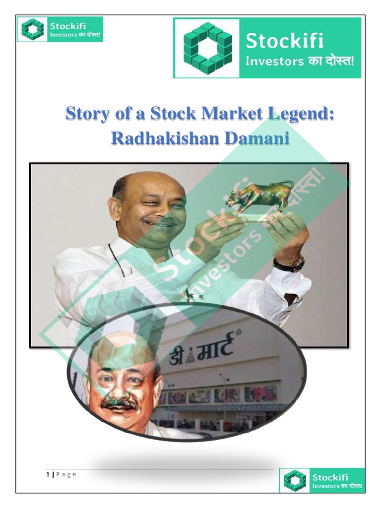 Story of A Stock Market Legend: Radhakishan Damani | PDF | Short ...