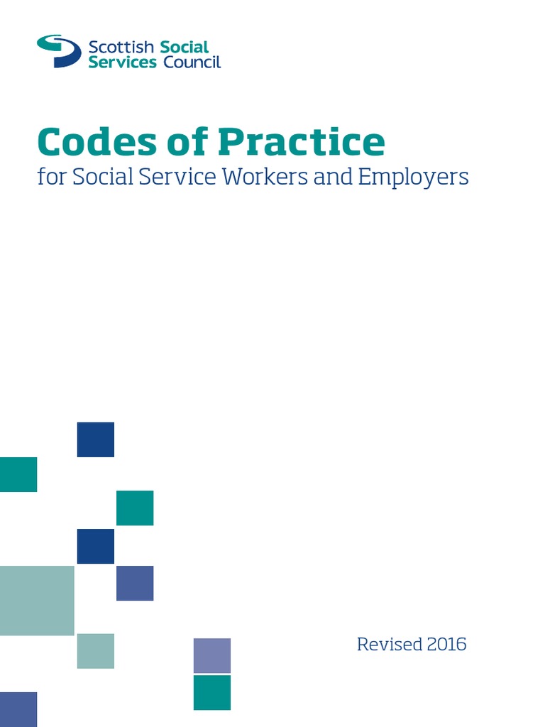 SSSC Codes of Practice For Social Service Workers and Employers | PDF ...