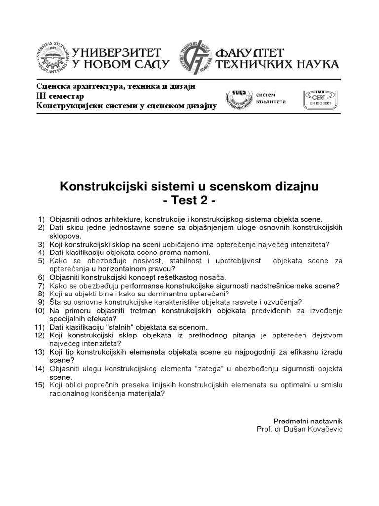 KSSD Test 2 Primer 3 | PDF