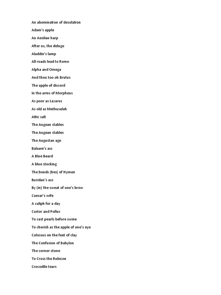 Common Phrases and Passwords Collection | PDF