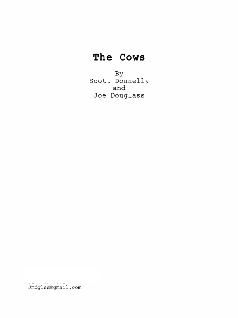The Cows | PDF