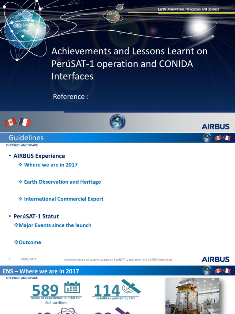 PerúSAT-1 Operations and CONIDA Insights | PDF | Satellite | Spaceflight