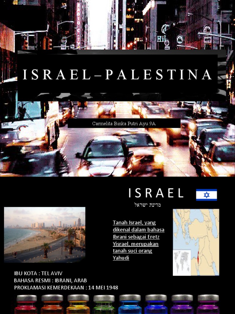 Bahasa Resmi dan Sejarah Israel-Palestina | PDF