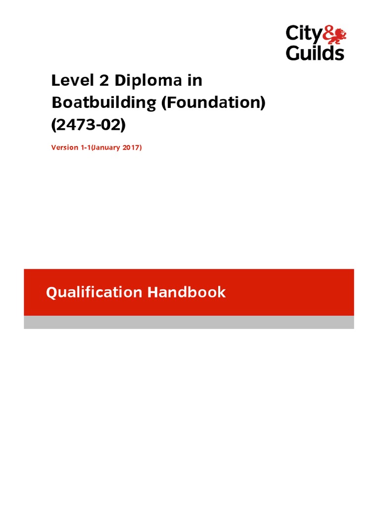 Qualification Handbook v1-1 | PDF | Educational Assessment | Quality ...