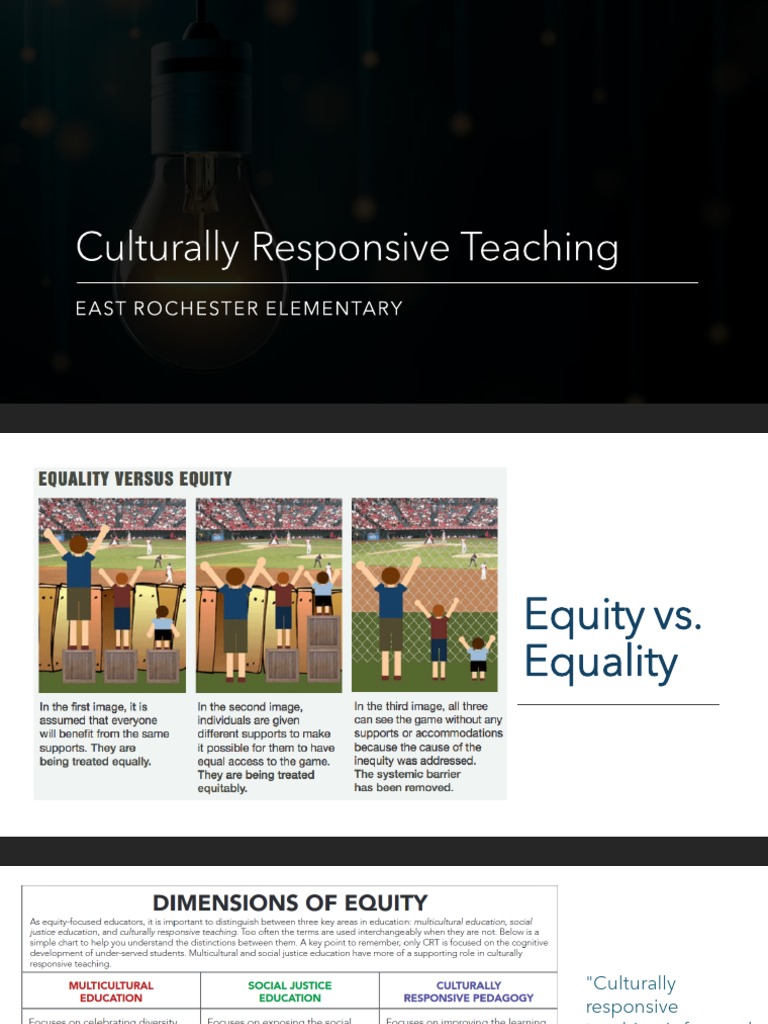 Culturally Responsive Teaching | PDF | Awareness | Mindset