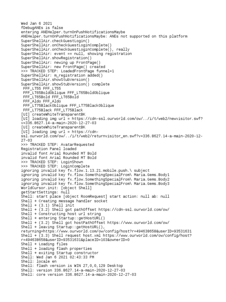 Trace Log | PDF | Computer Science | Software
