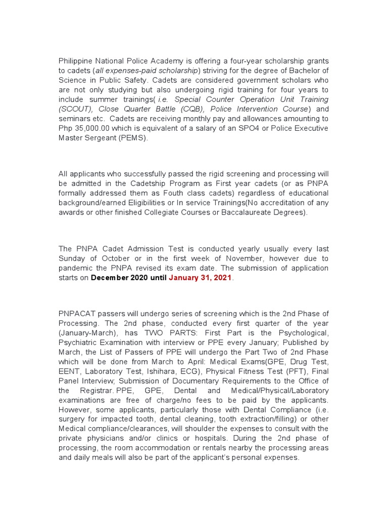 (SCOUT), Close Quarter Battle (CQB), Police Intervention Course) and ...