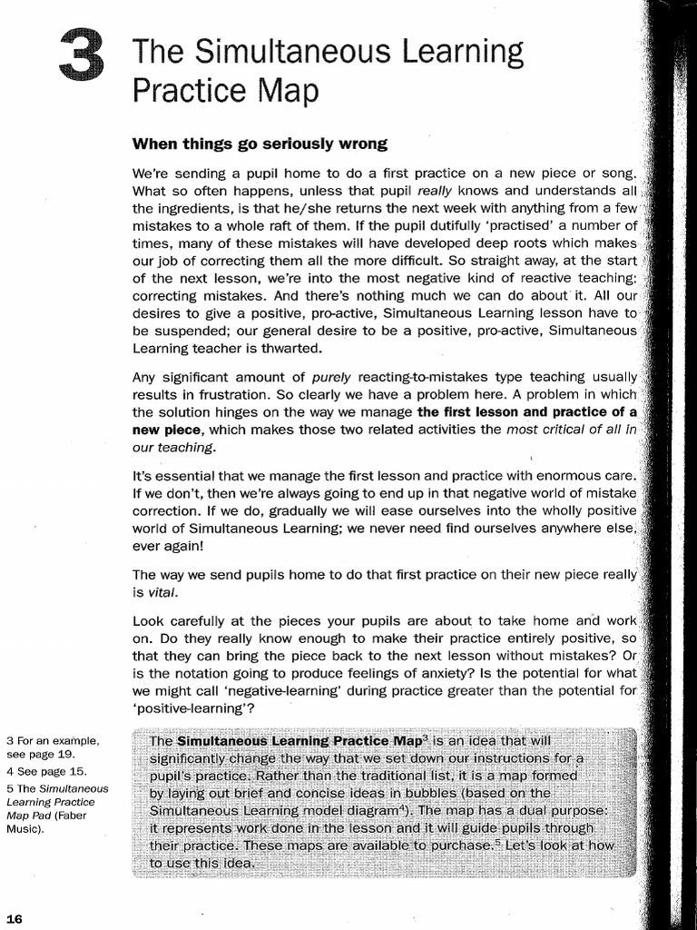 1.Harris-Simultaneous Learning Practice Map | PDF