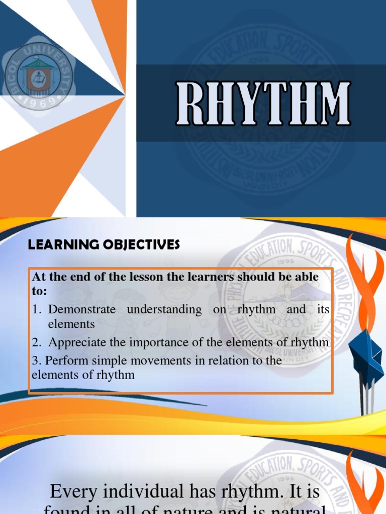 Lesson 2 Rhythm Pdf Rhythm Dances
