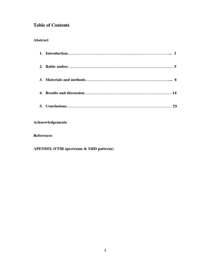 Amber Analysis | PDF | Amber | Infrared Spectroscopy