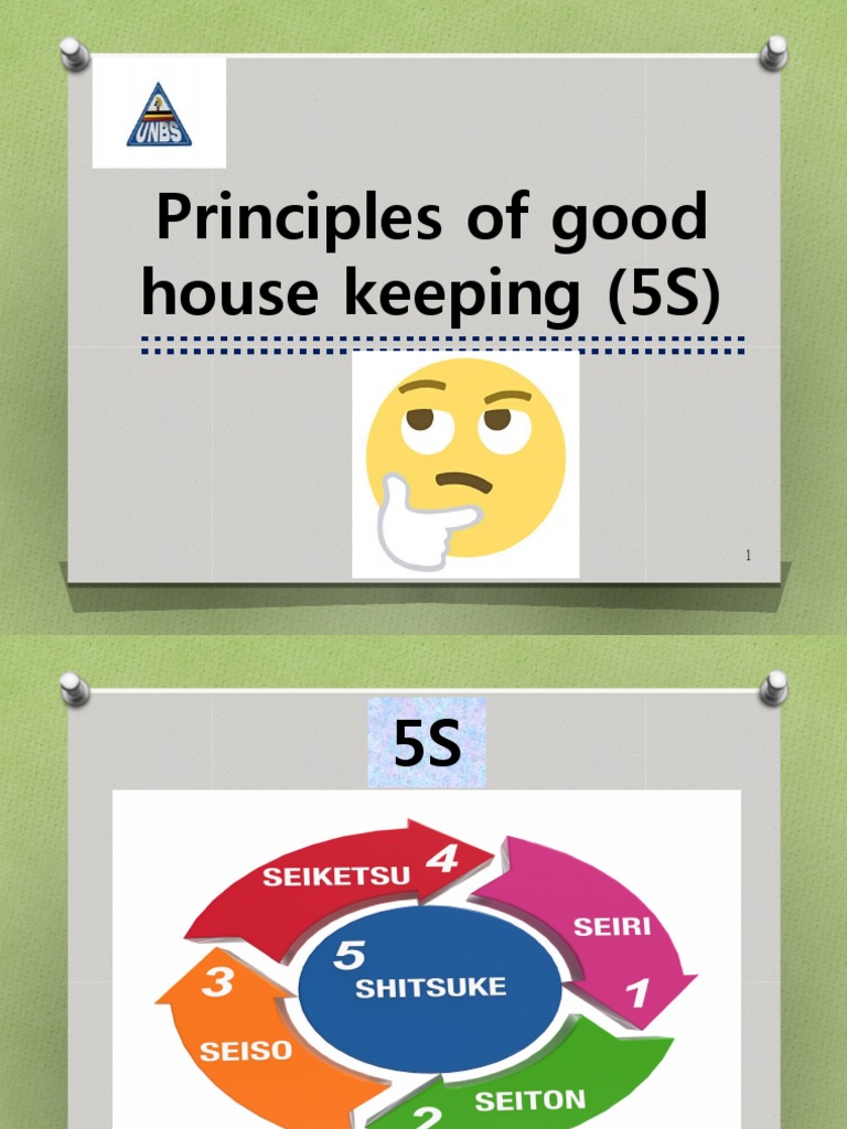 1-Principles of Good House Keeping & Codex GPFH | PDF | Hygiene | Food ...