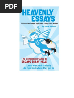 Ateneo Application Essay Writing Tips | PDF | Tagalog Language | Essays