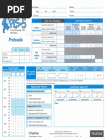 GFTA-3 English Record Form | PDF | Syllable | Oral Communication