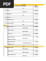 Normal Balances of Accounts Chart | PDF | Debits And Credits | Expense