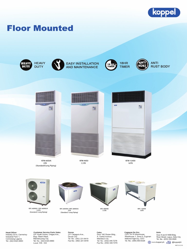 Koppel Floor Mounted Brochure | PDF