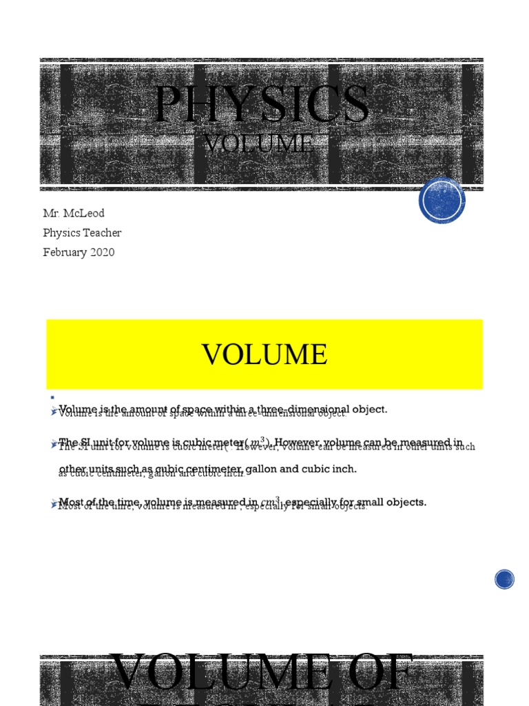 Volume | PDF | Volume | Elementary Mathematics