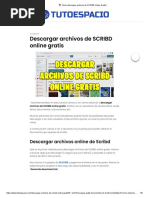 Como Descargar de Scribd Gratis | PDF