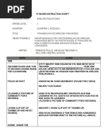 Filipino Radio Broadcasting Script | PDF