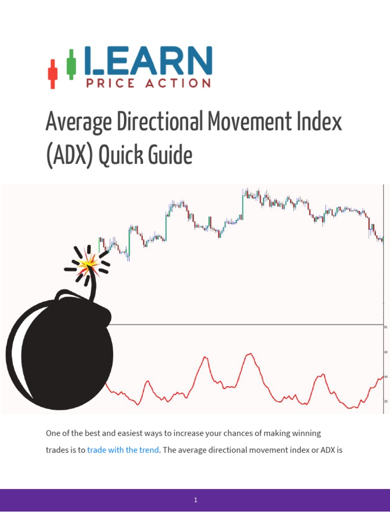 Average Directional Movement Index (ADX) Quick Guide | PDF | Day Trading | Financial Markets