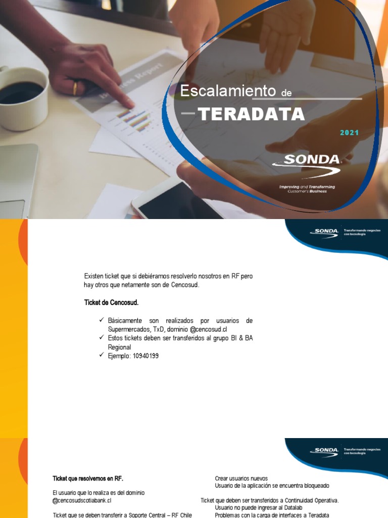 Escalamiento TERADATA | PDF