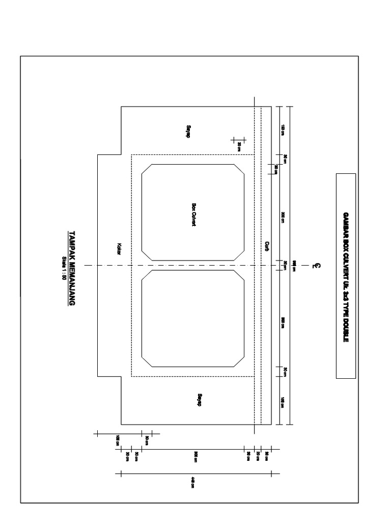Box Culvert 3x3 Double | PDF
