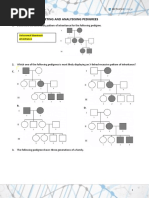 Pedigree Analysis Questions For Class Xii: Q.1 Study The Pedigree ...