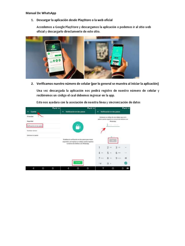 Manual de WhatsApp para principiantes | PDF | Crecimiento personal y ...