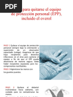 Anexo 3. Guía de Procedimiento para Colocar y Retirar EPP | PDF