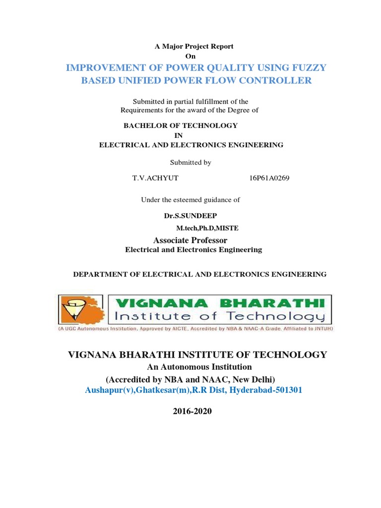 Major Project | PDF | Electric Power Transmission | Power Electronics