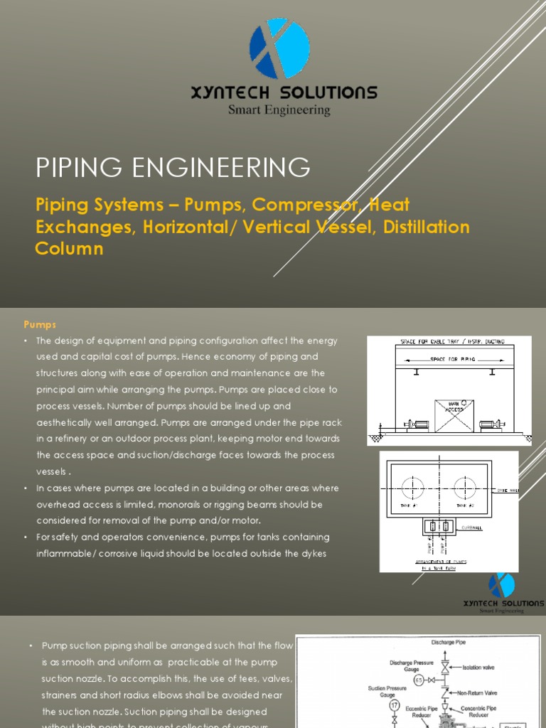 Piping Engineering - Piping Systems | PDF | Pump | Pipe (Fluid Conveyance)