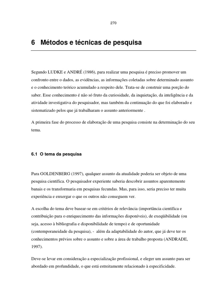 Metodos E Tecnicas De Pesquisa Cientifica Pdf Internet Teoria
